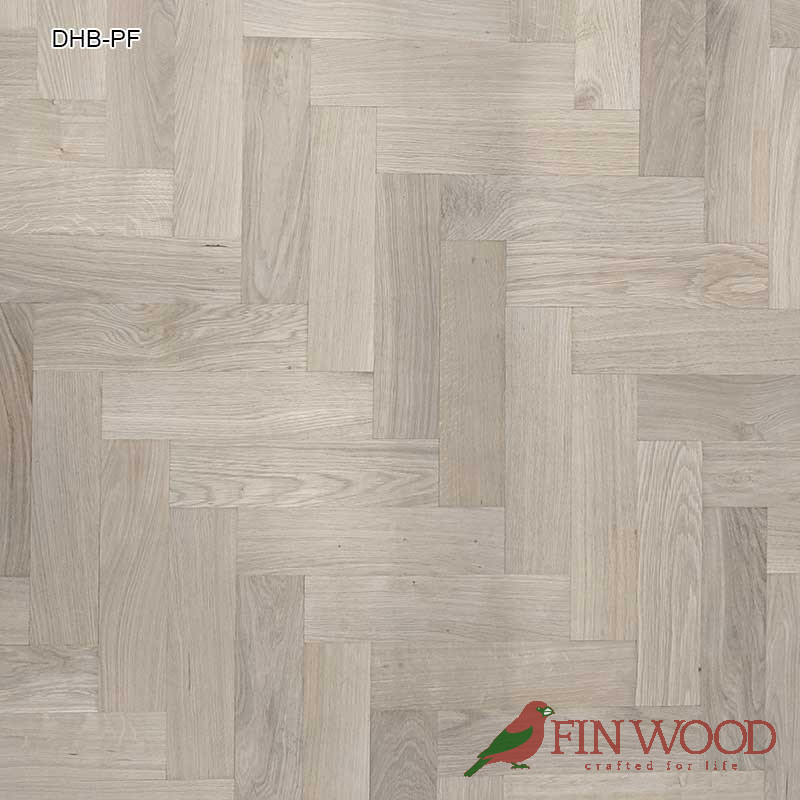 Diagonal herringbone parquet fitting #CraftedForLife